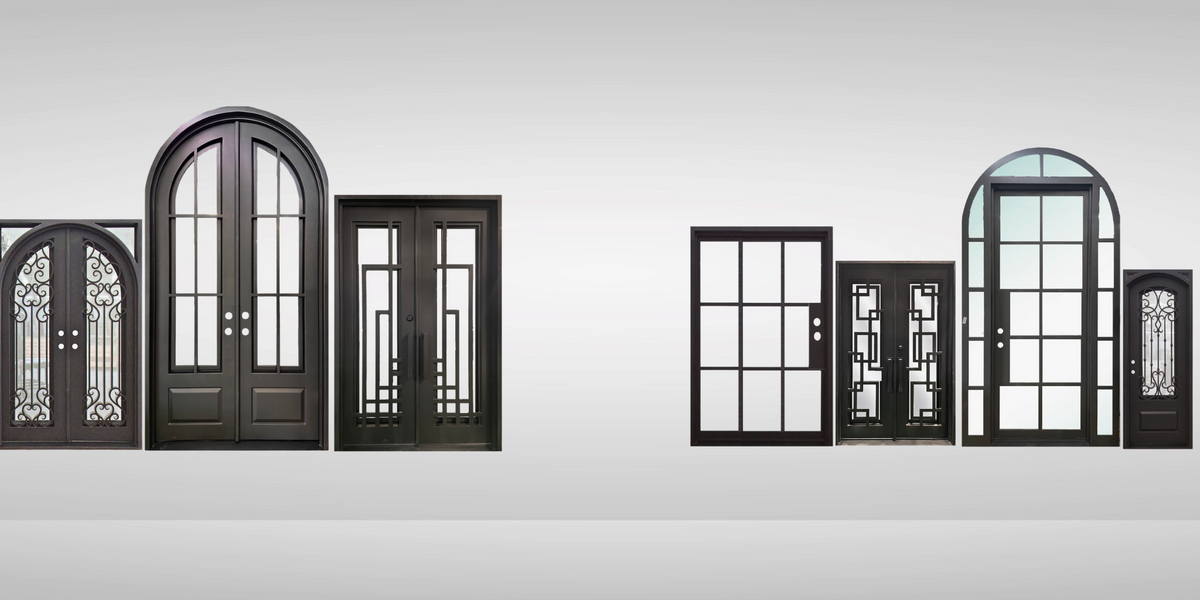 Browse Elegant Exterior Iron Doors | Home Center Outlet