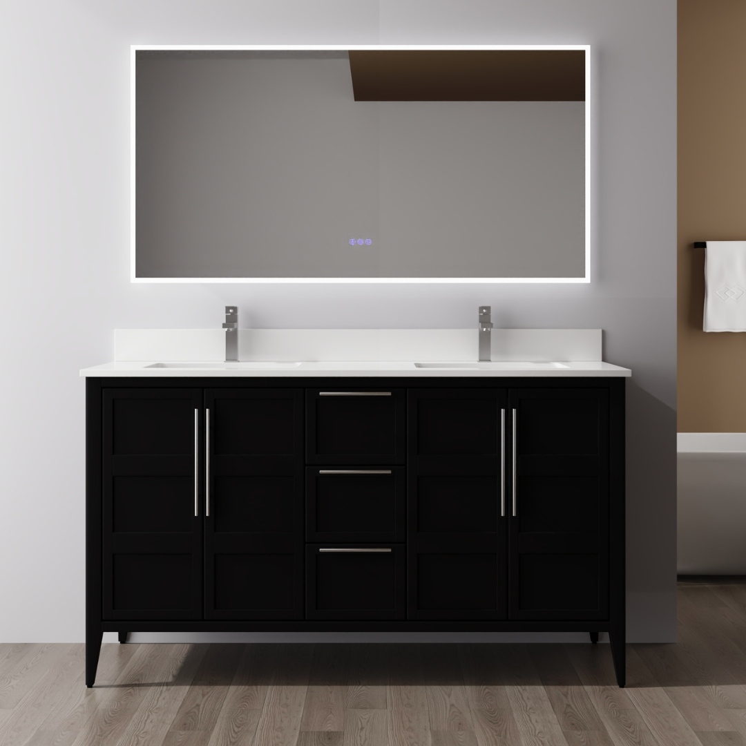 Divine LED Bathroom Mirror with Bluetooth | Home Center Outlet