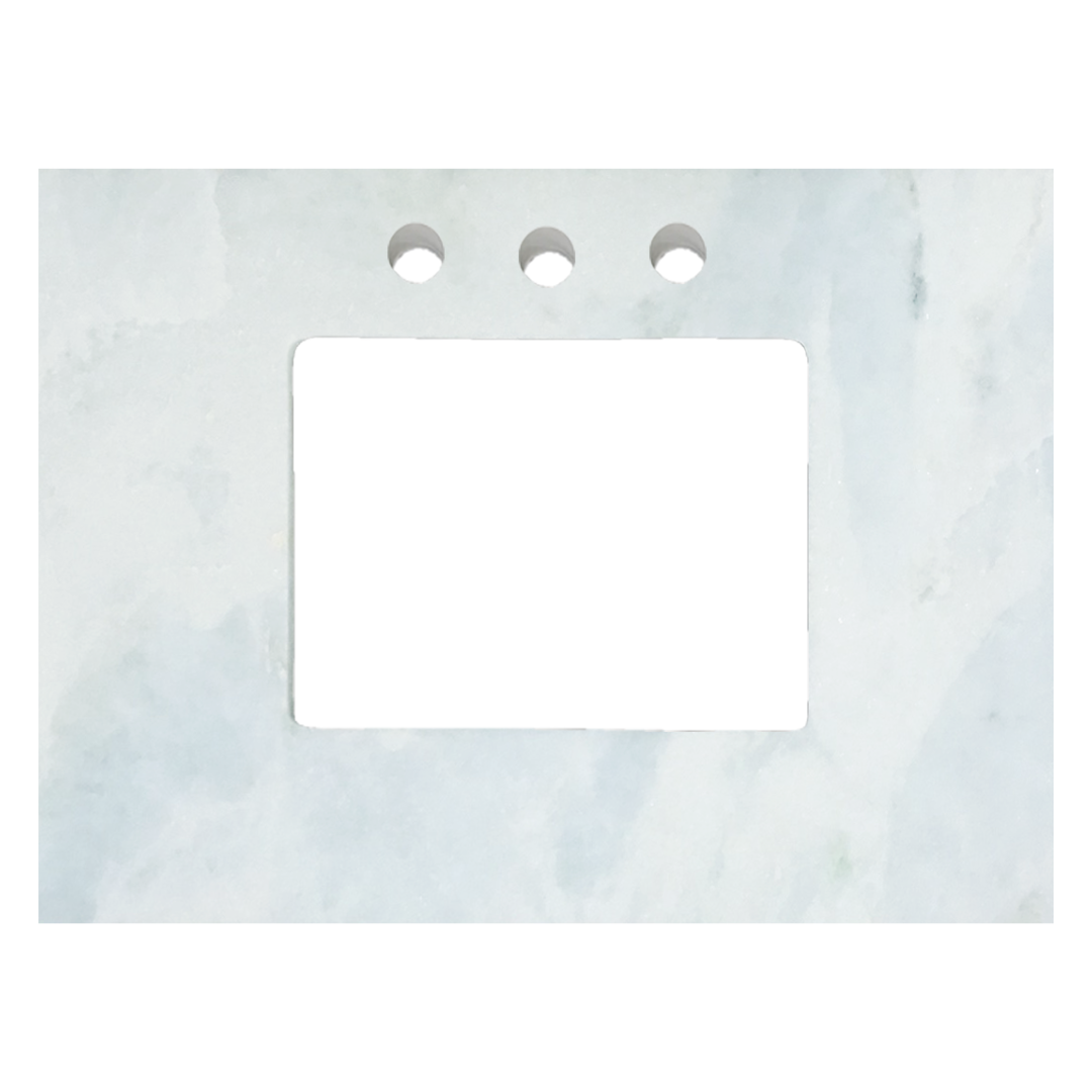 Calcutta Blue Quartzite Vanity Top